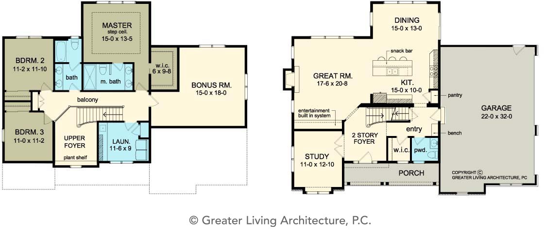 House Plans for Sale | Greater Living Architecture